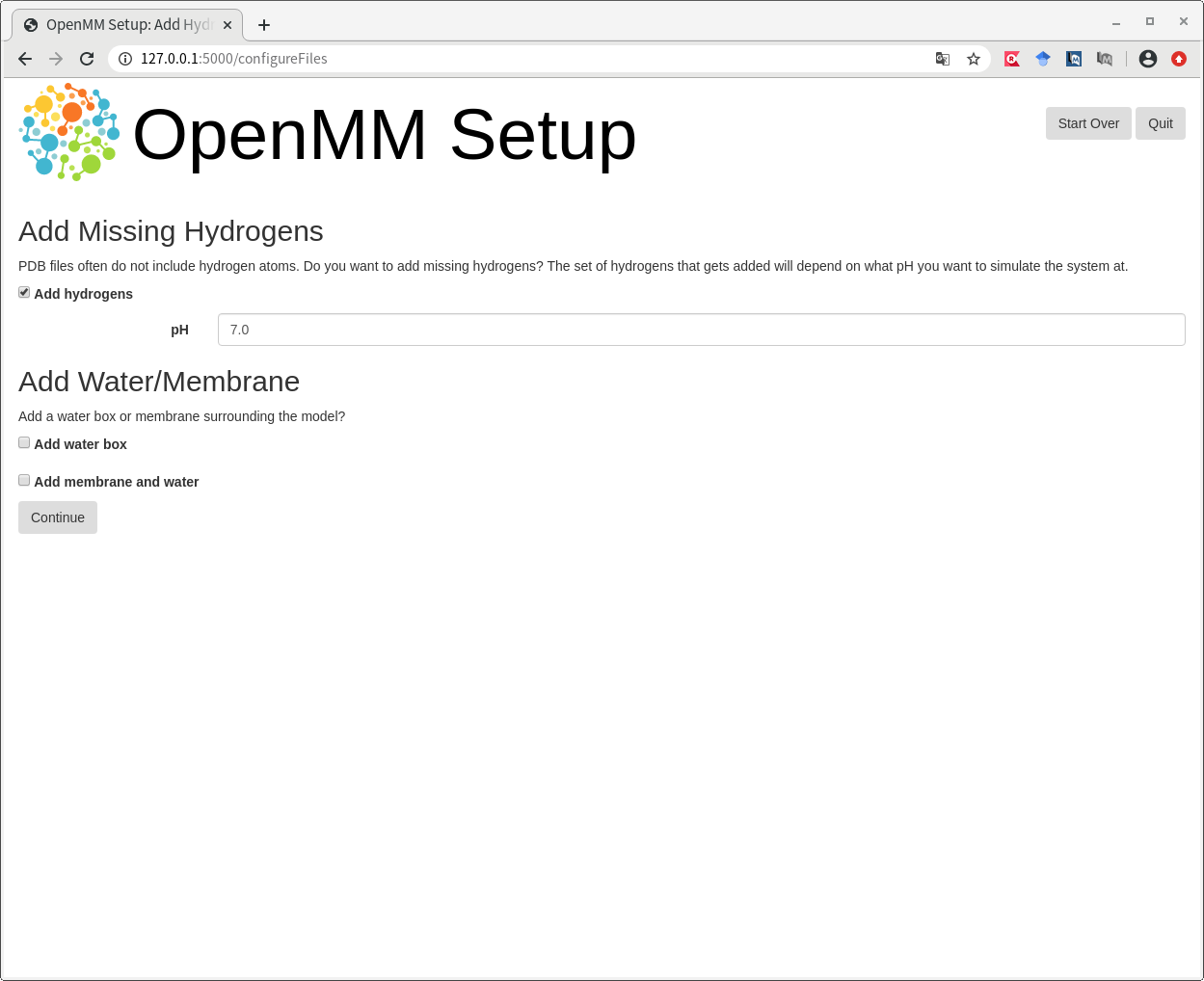 OpenMMによる分子動力学計算 ：タンパク質フォールディングシミュレーション | Hira Labo